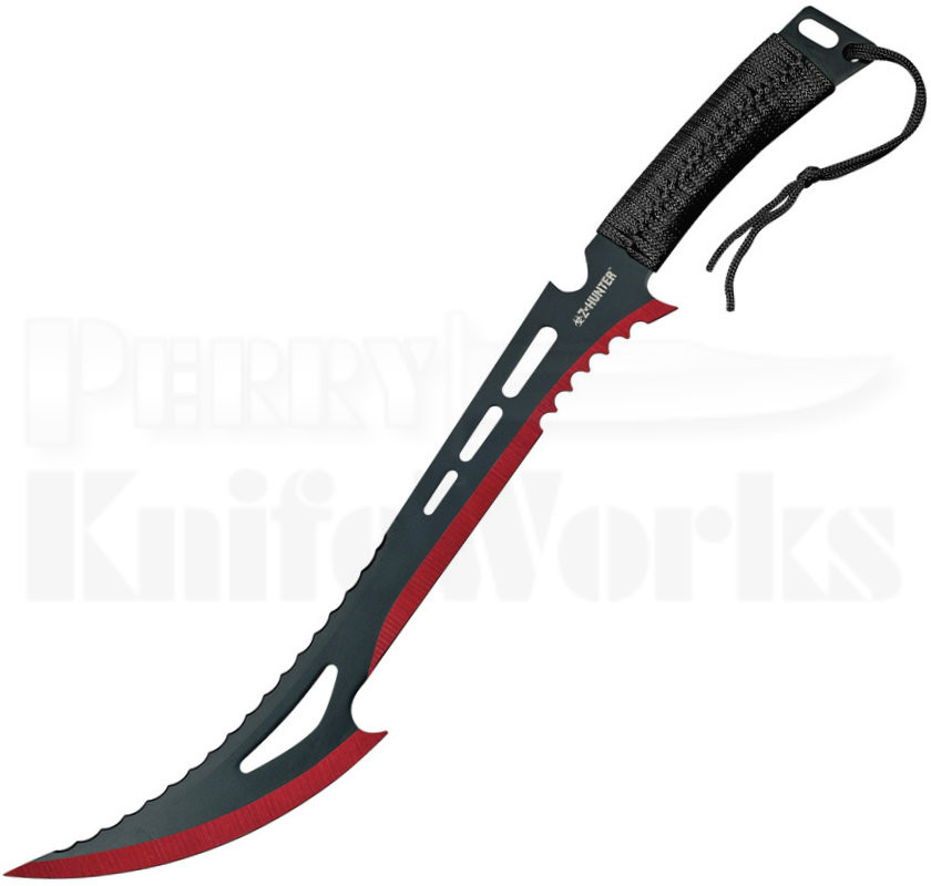 Z-Hunter 24" Black & Red Machete ZN-020BR @ Perry Knife Works