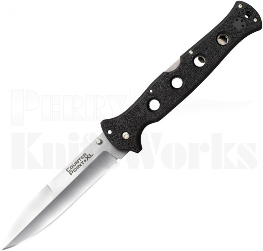 Cold Steel Counter Point XL Lockback Knife Black 10AA l Perry Knife..