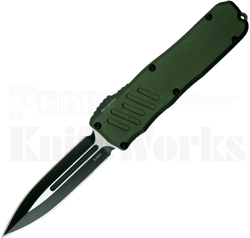 Guardian Tactical RECON-035 Automatic Dagger Knife Green 98231
