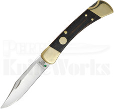 Buck 110 Finger Grooved Single Action Automatic Knife l Free..