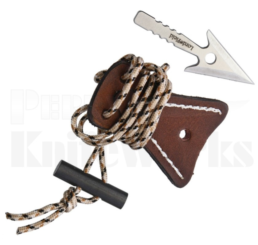 Lord & Field Bushcraft Arrowhead Necklace l For Sale l Perry Knifeworks