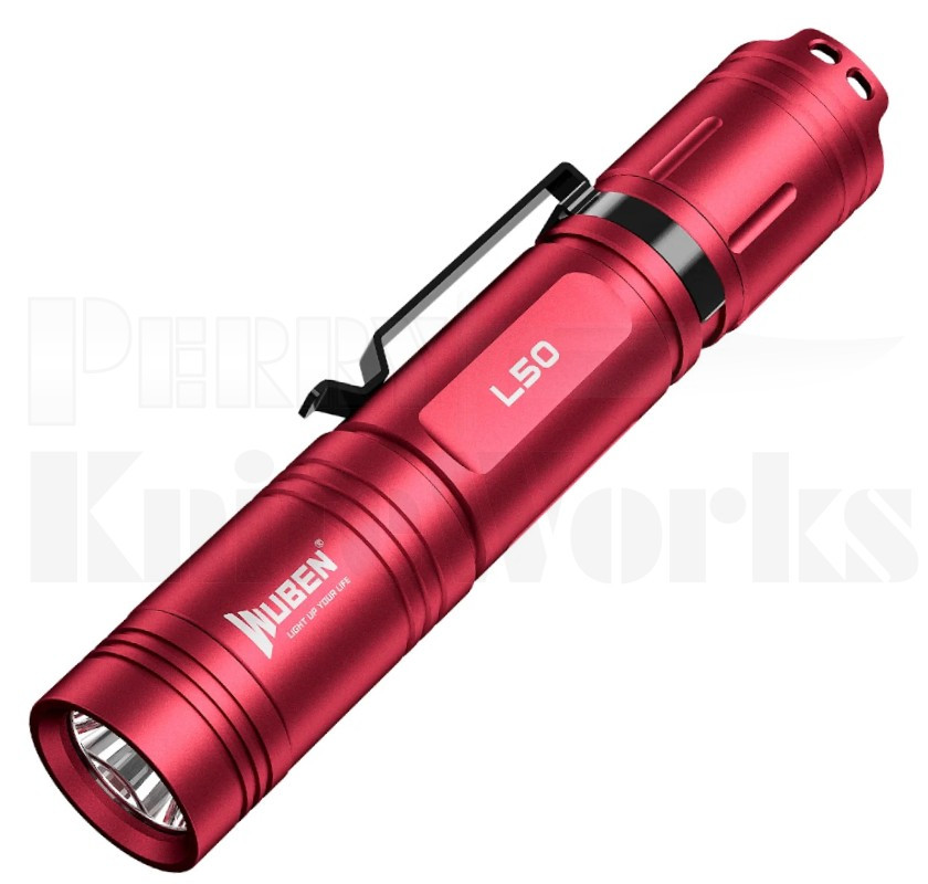 Wuben L50 Limited Edition Flashlight Red l 1200 Lumens