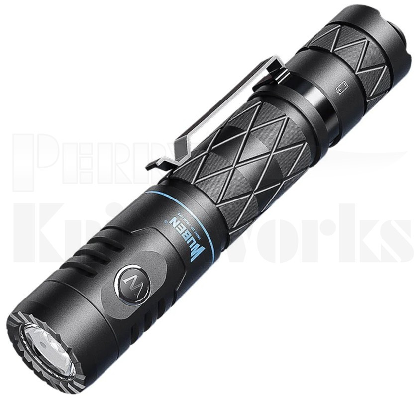 Wuben E12R Rechargeable LED Flashlight Black l 1200 Lumens