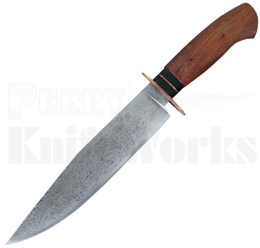 Tony Mont Custom Fighter Fixed Blade Knife Merbau l 8.75" Antique