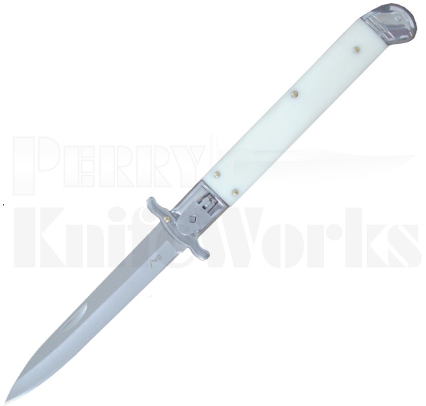 Milano 11" Leverlock Swinguard Automatic Knife Ivory