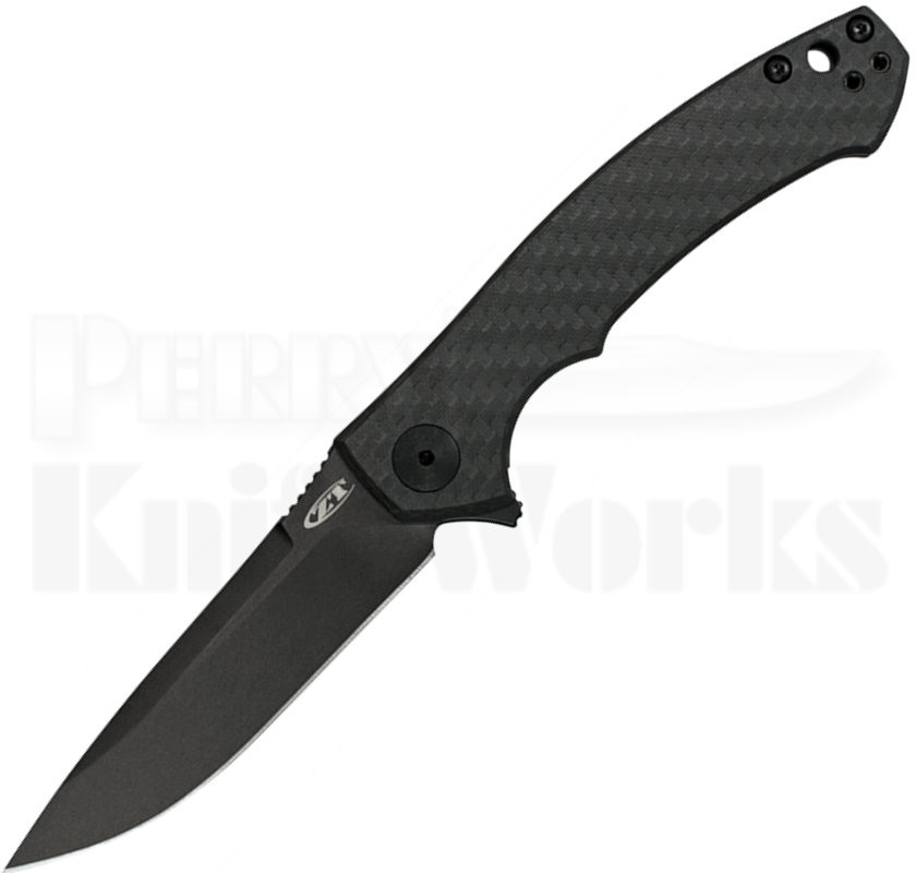 Zero Tolerance 0450CF Carbon Fiber Flipper Knife (Black)