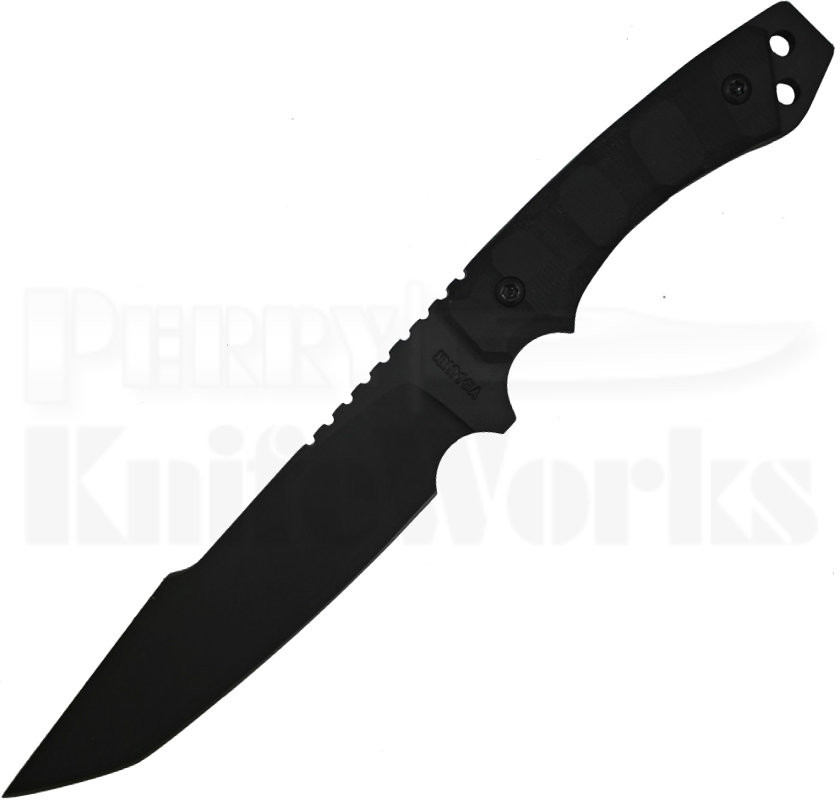 Krypteia Knives Chimera Black G10 Fixed Blade Knife (Black)