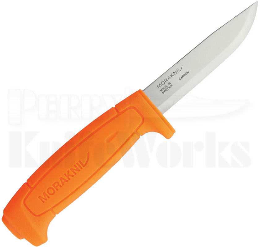Mora Basic 511 Fixed Blade Knife Orange Polymer ( 3.625" Satin) 01832