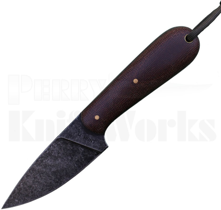 T.M. Hunt Magua Fixed Blade Knife Micarta & G-10 l Perry Knife Works