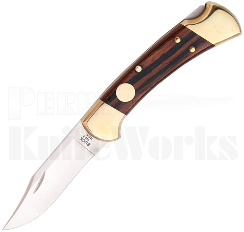 Buck 112 Ranger Single Action Ebonywood Automatic Knife l Free Ship