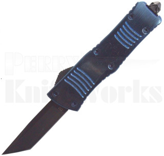 Delta Force Elite Model-D Tanto Automatic Knife Blue l 1.9" Blade