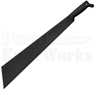 Cold Steel Slant Tip Machete Fixed Blade Knife (Black) 97ST18S