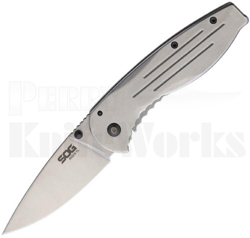 SOG Aegis Frame Lock Knife Stainless Steel l **On Sale**