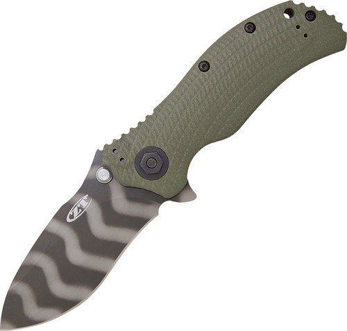 Zero Tolerance 0301 Knives Folder Tiger Stripe Strider - Perry Knifeworks