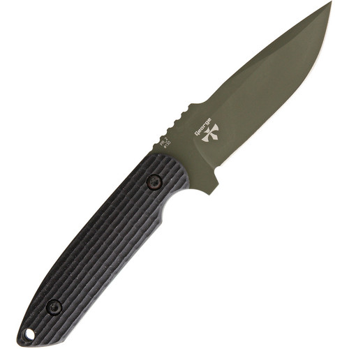 Protech Rockeye Fixed Blade Knife Od Green Perry Knifeworks