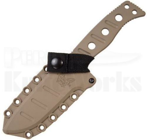 Benchmade 375 Adamas Fixed Blade Knife Sand 375SN l Perry Knife..