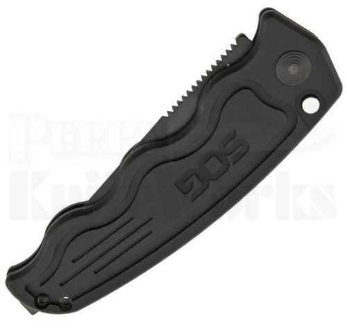 SOG TAC Clip Point Automatic Knife Black ST-02 l Free Shipping!