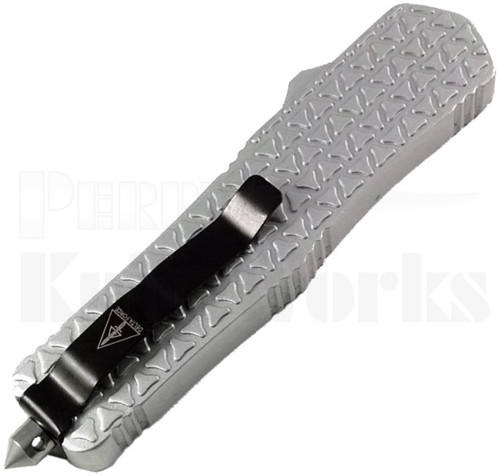 Delta Force CQB-2 D/A OTF Automatic Knife Silver l Perry Knife Works