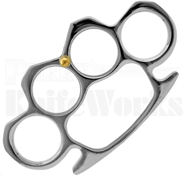 Devils Fist Heavy Duty Chrome Belt Buckle Knuckle Weight