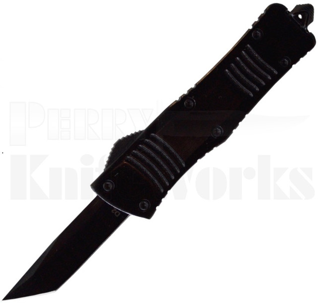 Delta Force Elite Model-D Tanto Automatic Knife Black l 1.9" Blade
