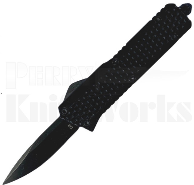 Delta Force Elite Model-B Automatic Knife Black l 1.9" Blade