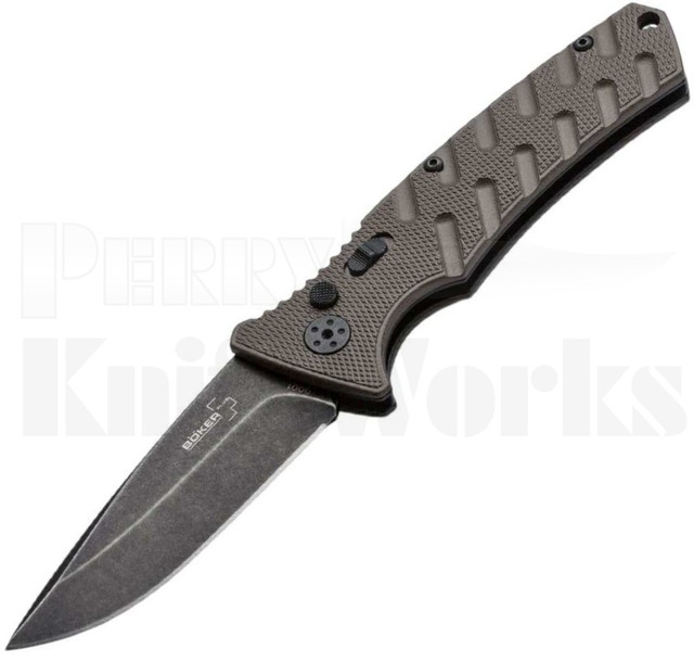 Boker Plus Strike Automatic Knife 01BO459 Coyote Brown
