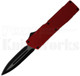 Lightning Elite Red OTF Automatic Knife l 2-Tone Dagger