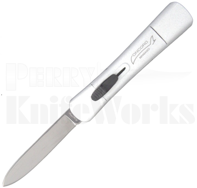 Alex Spadon Concord OTF Automatic Knife White l Polish Blade