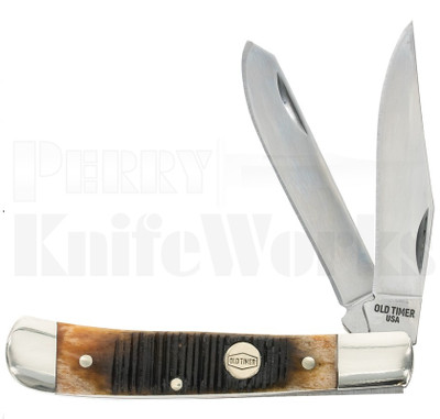 Schrade Old Timer Generational USA Trapper Knife Bone 94OTG
