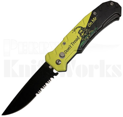 Delta Force Don't Tread On Me Automatic Knife