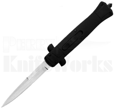 Delta Force Black Stiletto OTF Automatic Knife l Polish Blade