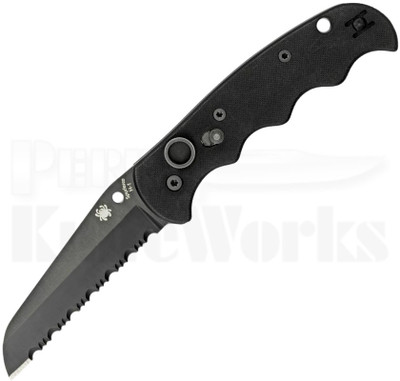 Spyderco Autonomy Automatic Knife Black l C165GSBBK