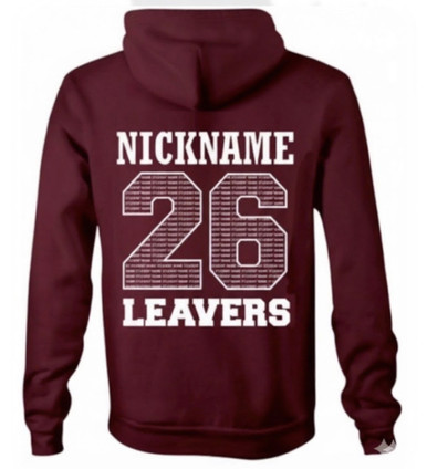 John Of Rolleston Leaver Hoodie 2026 (SENIOR)