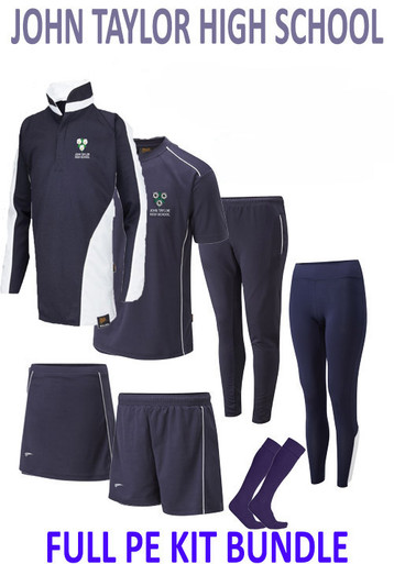 John Taylor High School Boys PE Kit Bundle (Junior)