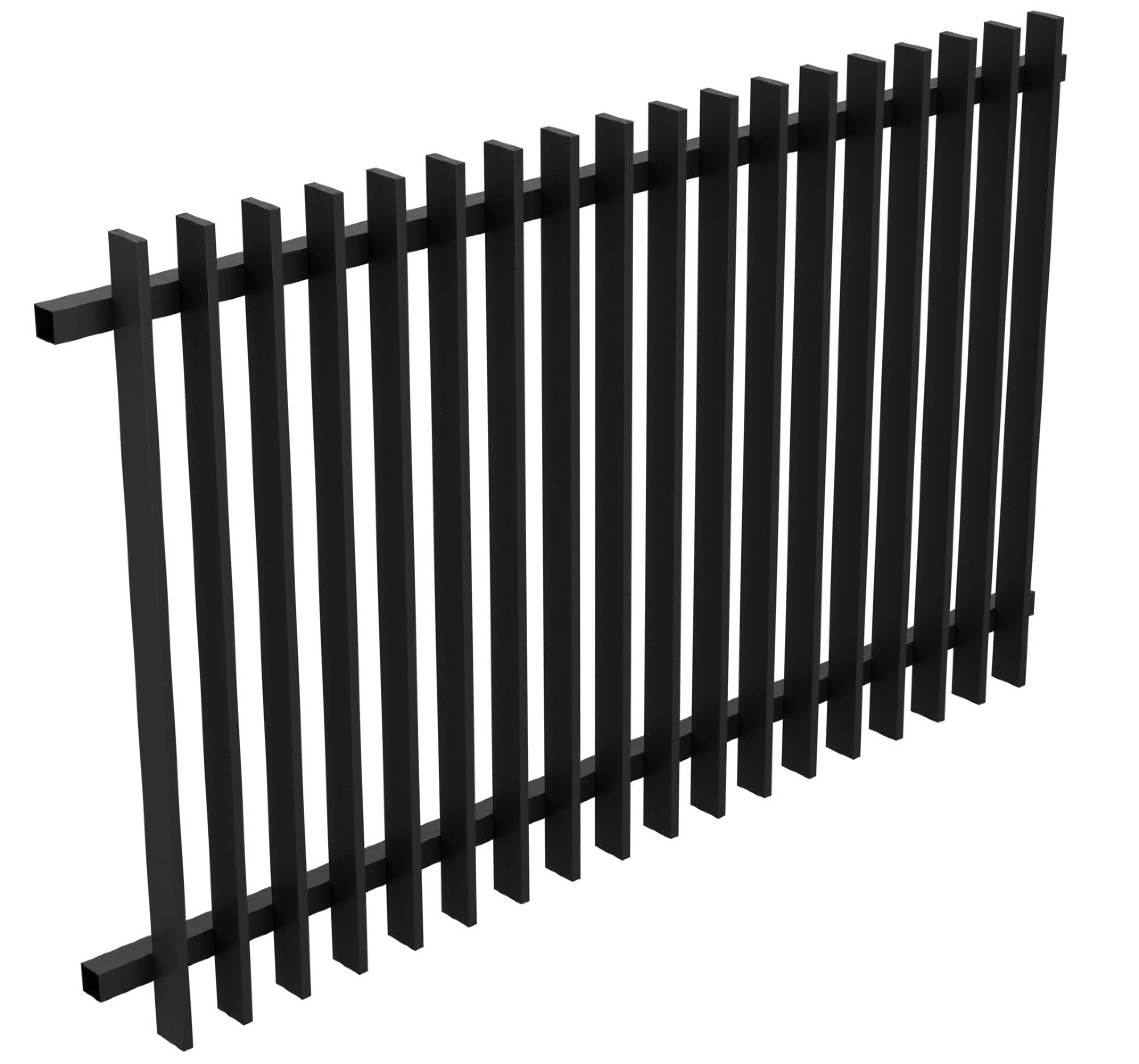 Aluminium Batten Fencing - Outback Fencing