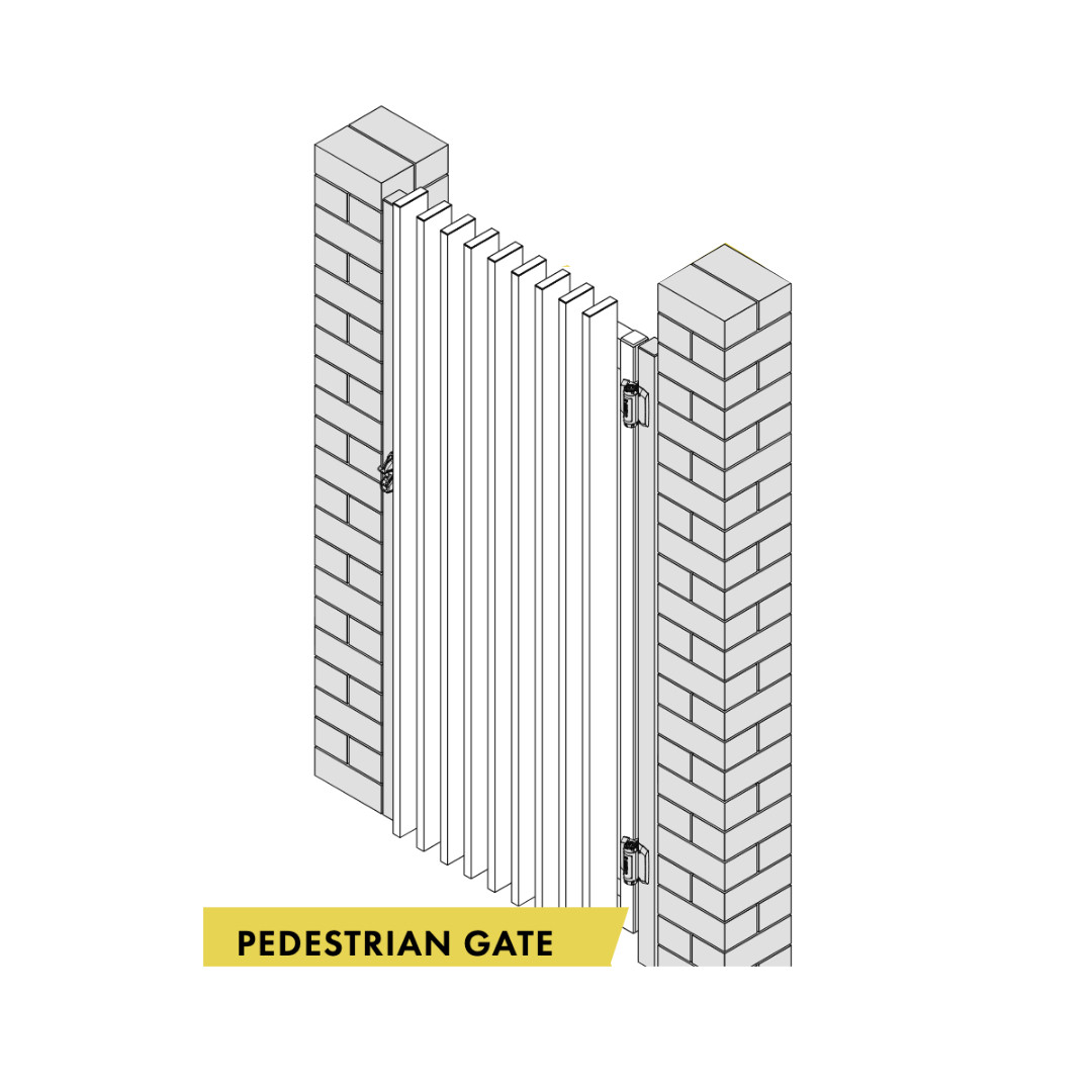 Aluminium Batten Fencing - Outback Fencing