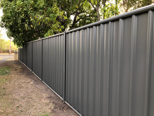 Colorbond Fencing Panel. STD Profile. 100% Australian Made (2.4m long ...