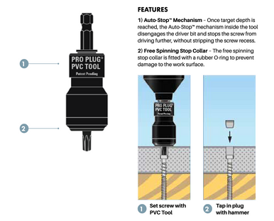 Starborn ™ depth setter bit