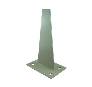 Sharkfin Base Plate 150 x 100mm - Galvanised