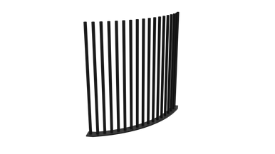 PIK - Designer PIK Pool Fencing - CURVE Panel - 1000Wx1280H - Choose Colour