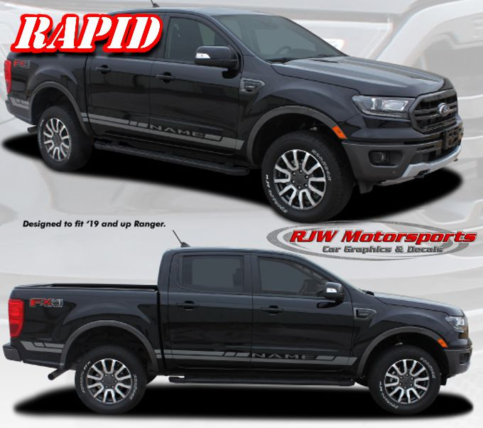 Ford Ranger Decals and Stripes