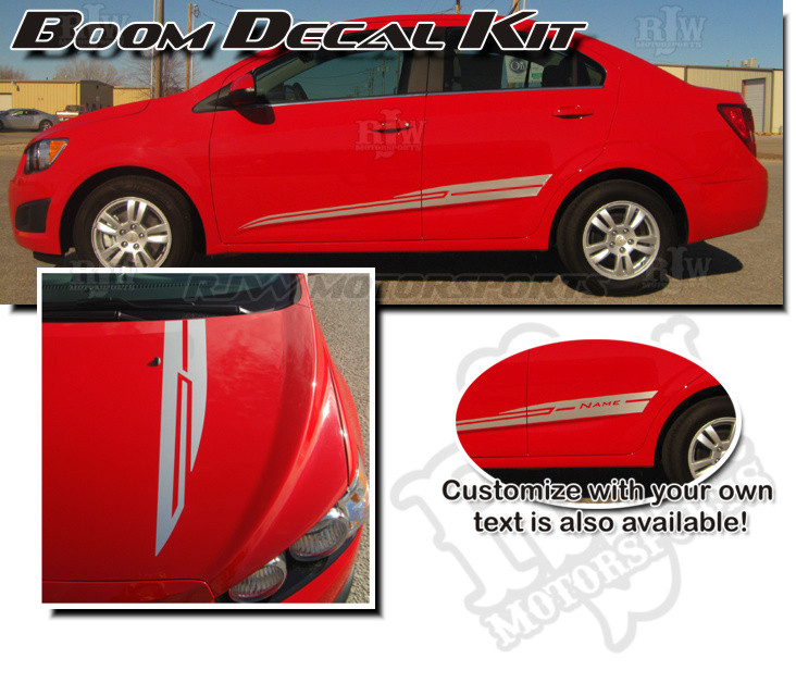 Chevy Sonic Boom Decal Kit