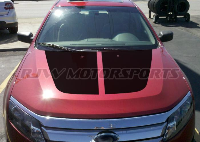 2010-2012 Ford Fusion Dual Hood Decals