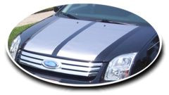 Ford Fusion Dual Hood Decals 2006-2009