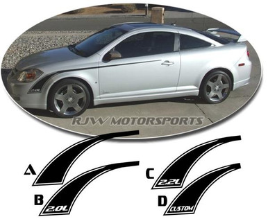 SS Style Stripe Kit for Chevy Cobalt