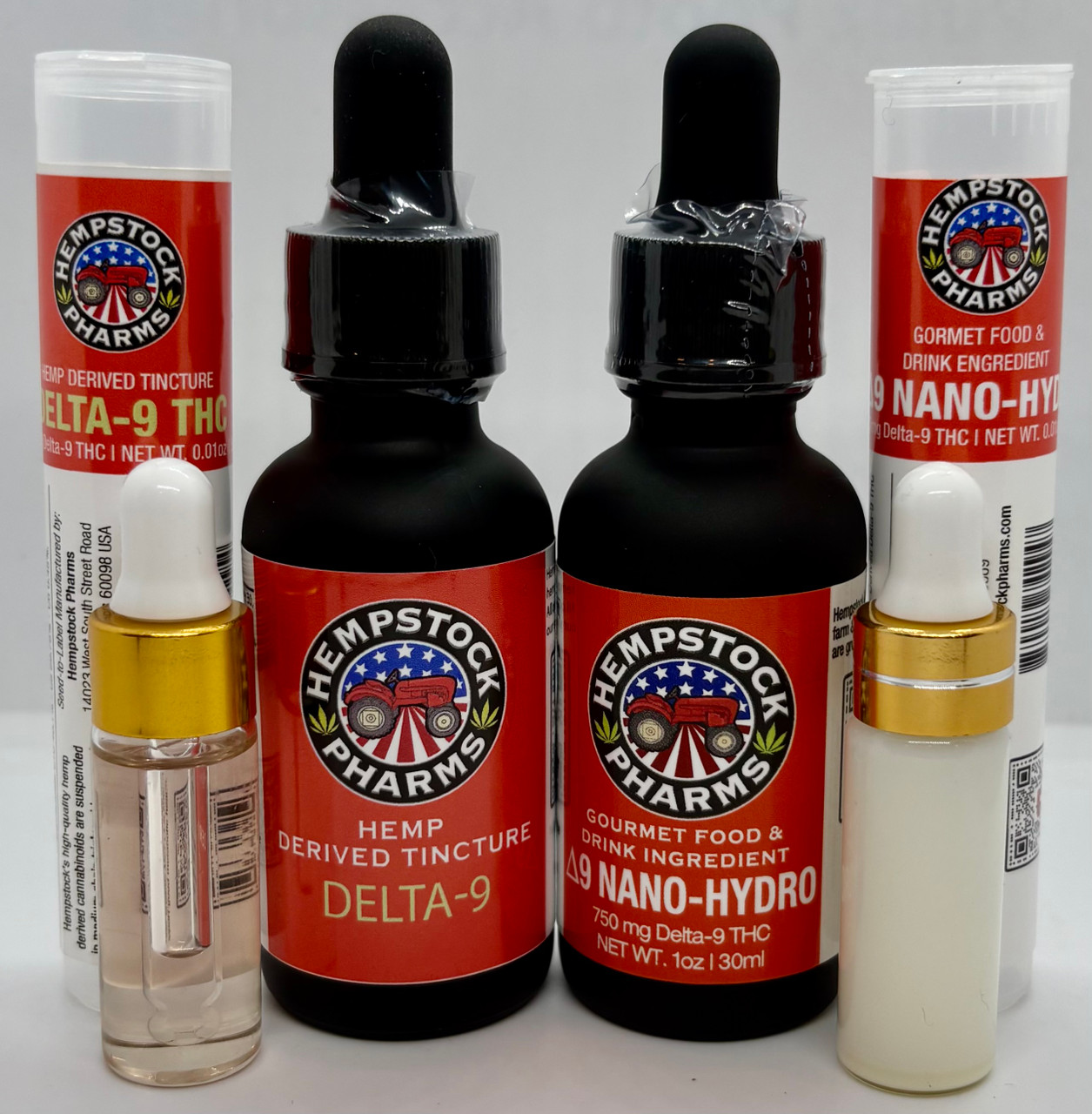 Hemp Derived ∆9 Tincture & Nano-Hydro