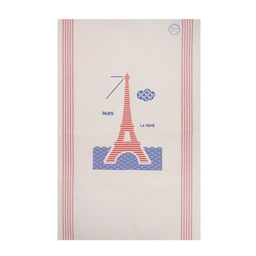 Les Parisettes Eiffel Tower Tea Towel | Simply Gourmand