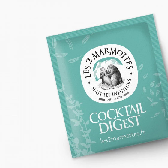 Les 2 Marmottes Cocktail Digest Herbal Tea | Simply Gourmand