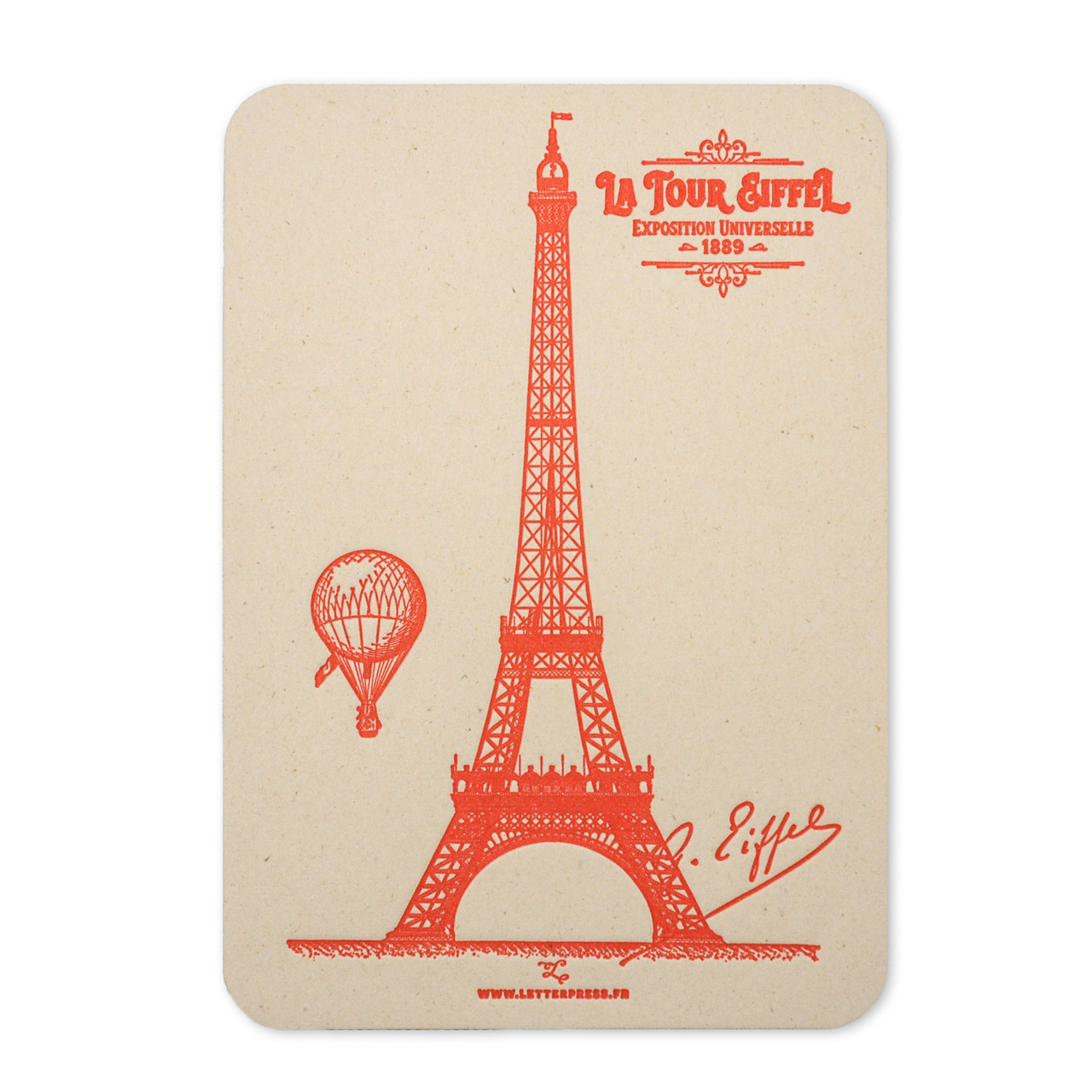 EiffelTower Card | Simply Gourmand