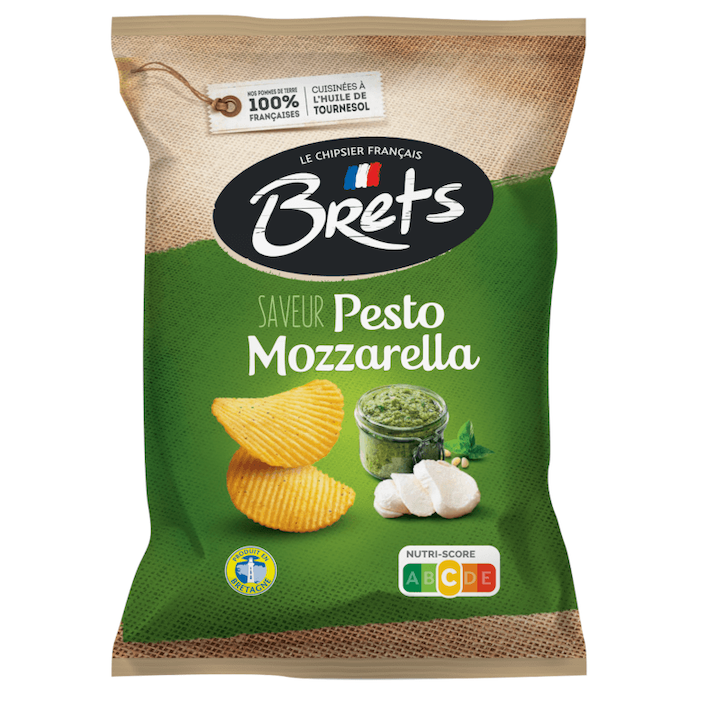 Brets Potato Chips from Brittany — Bleu d'Auvergne Flavor 125g | Simply ...